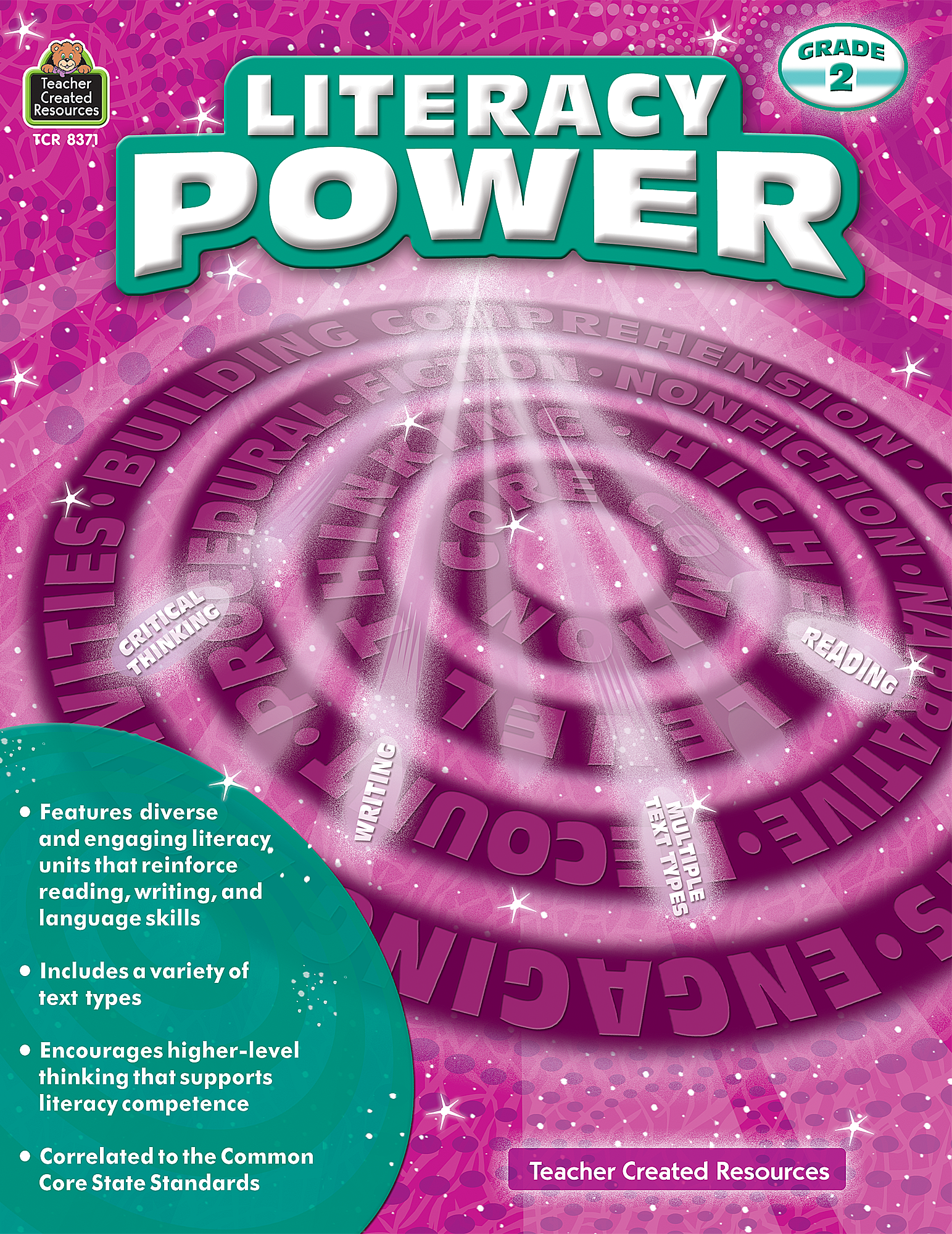 Literacy Power Grade 2 - TCR8371 | Teacher Created Resources