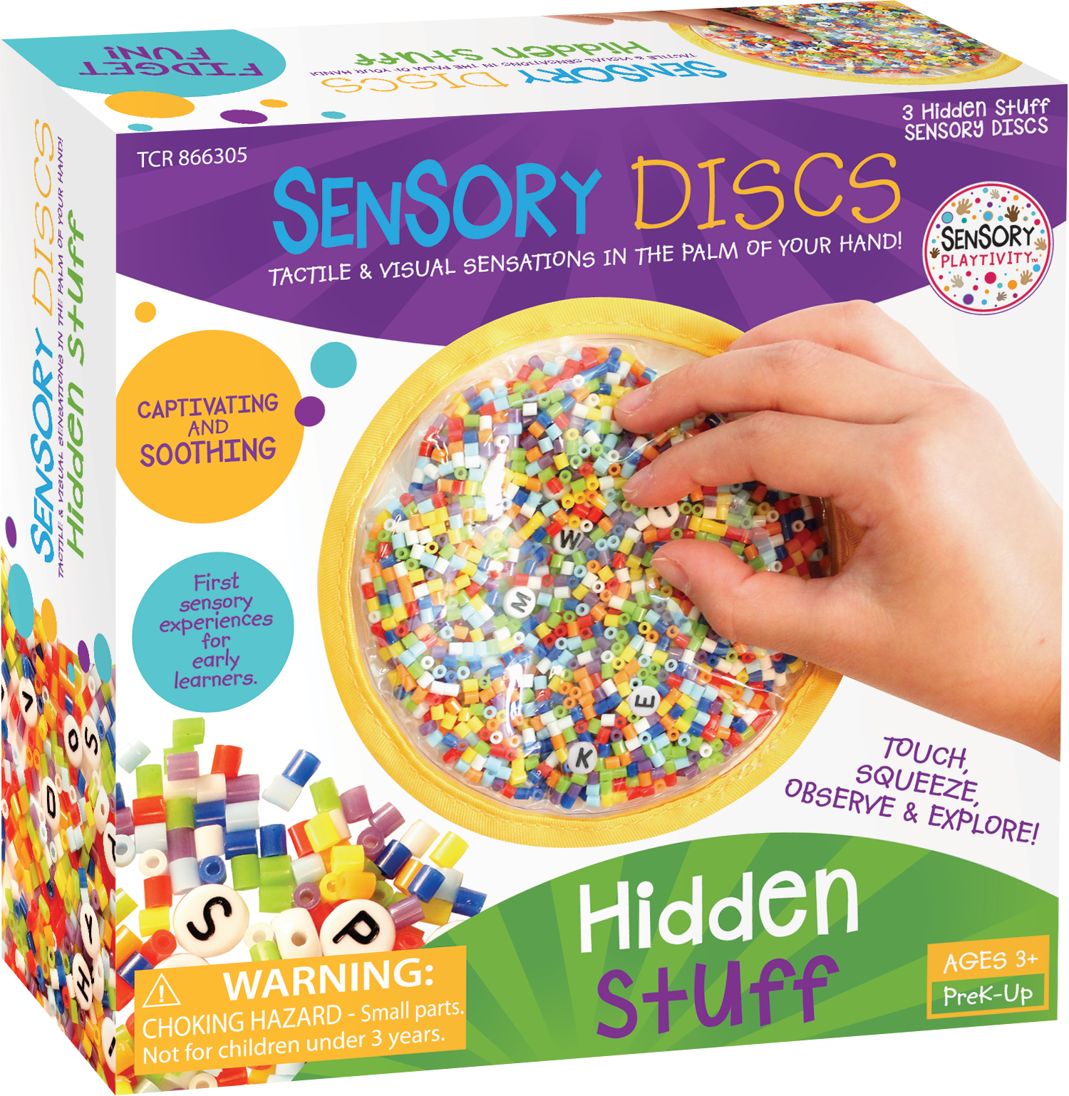 Sensory Playtivity Sensory Discs: Hidden Stuff - TCR866305 | Teacher ...