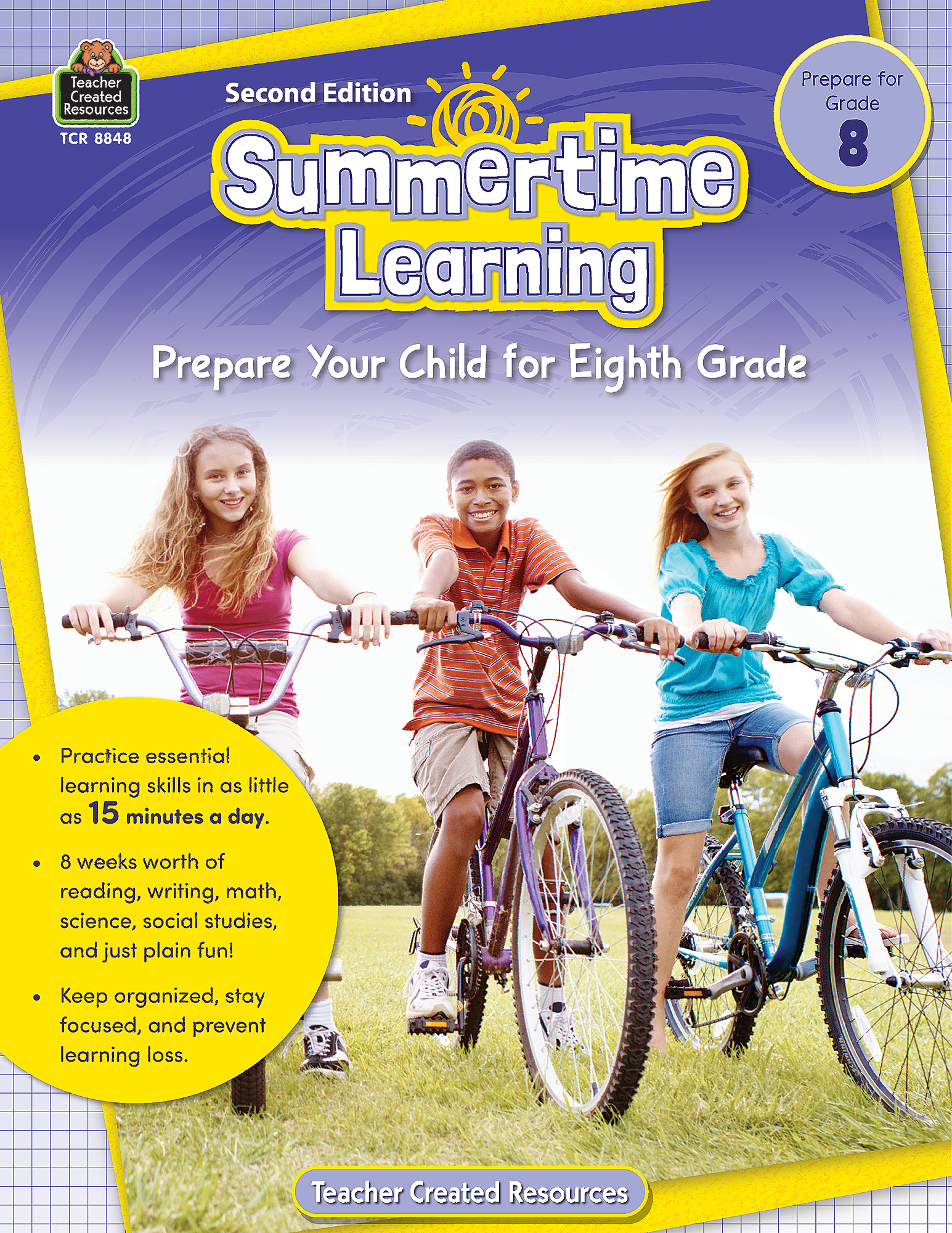 Summertime Learning Grade 8 - TCR8848 | Teacher Created Resources