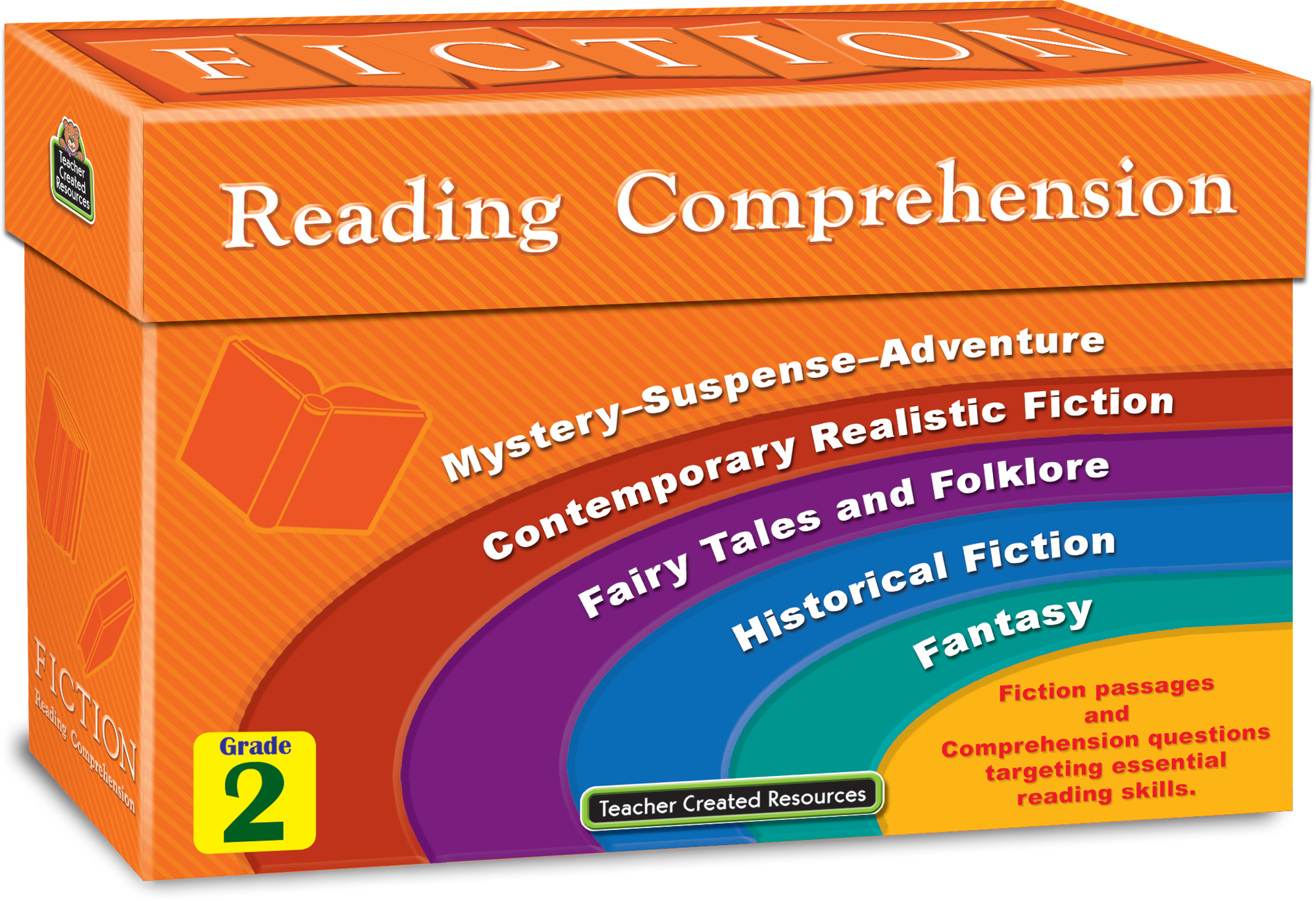 Fiction Reading Comprehension Cards Grade 2 - TCR8872 | Teacher Created ...