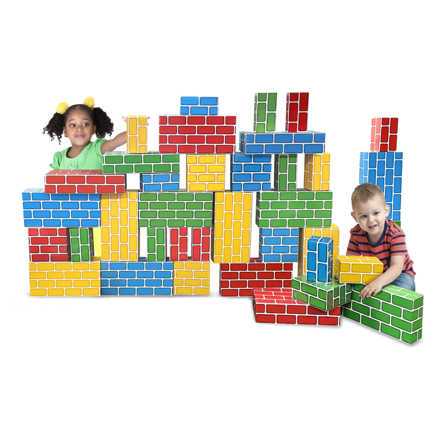 Easy-Stack Cardboard Blocks (40-Piece Set) - TCR11532 | Teacher Created ...