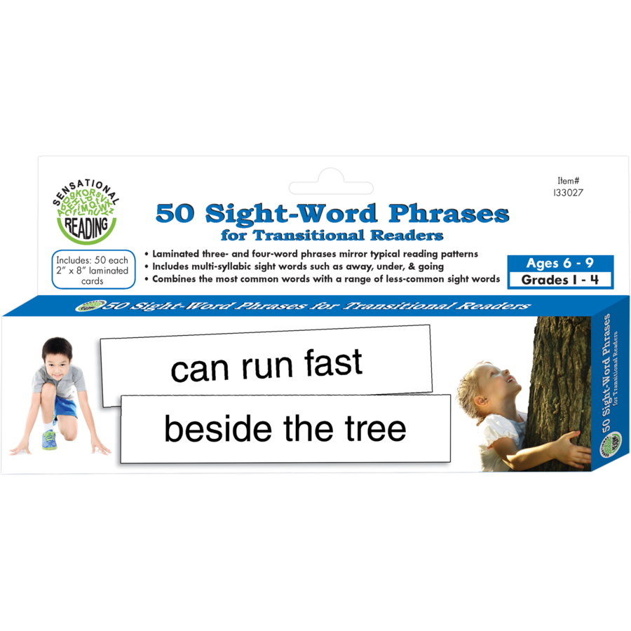 50 Sight-Word Phrases for Transitional Readers - TCR133027 | Teacher ...