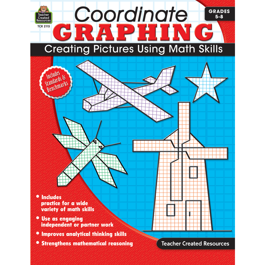 Coordinate Graphing Grade 5-8 - TCR2115 | Teacher Created Resources