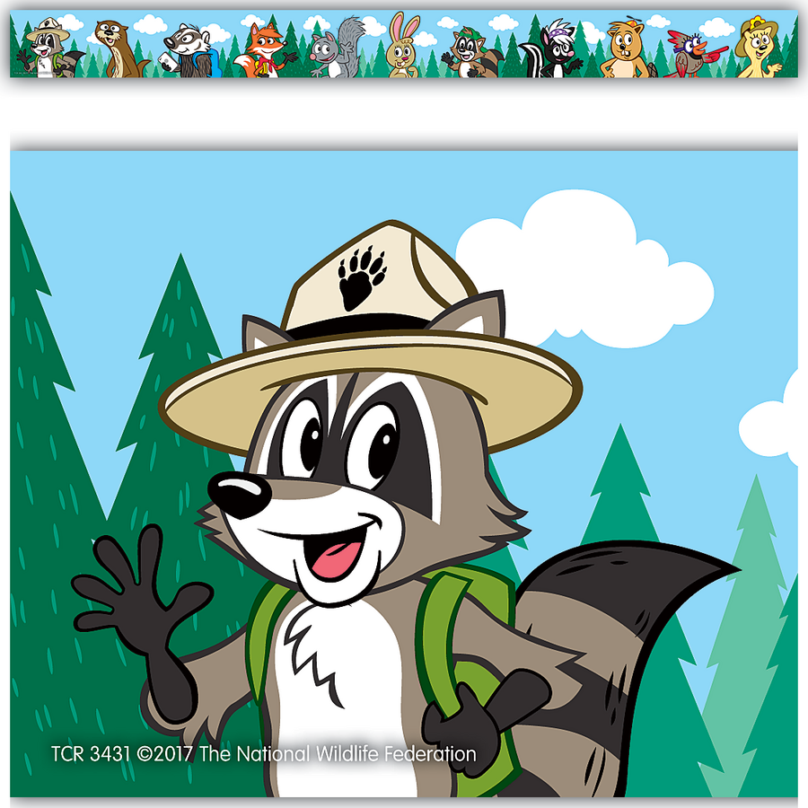 Ranger Rick Straight Border Trim - TCR3431 | Teacher Created Resources