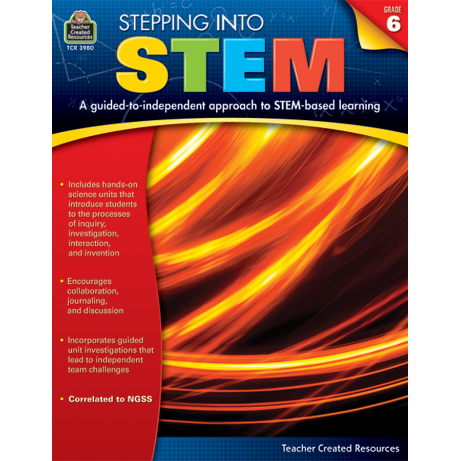 Stepping Into STEM Grade 6 - TCR3980 | Teacher Created Resources