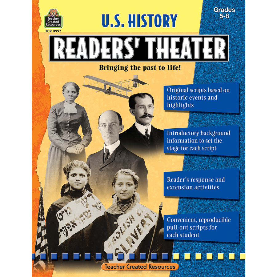 US History Readers' Theater Grade 5-8 - TCR3997 | Teacher Created Resources
