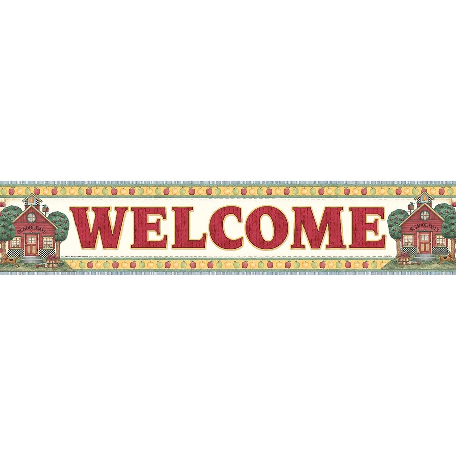 School Days Welcome Banner from Debbie Mumm - TCR4517 | Teacher Created ...