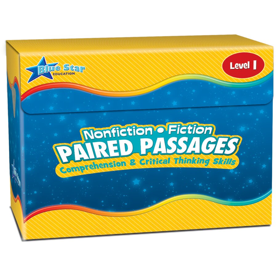 Nonfiction-Fiction Paired Passages Kit Grade 1 - TCR51251 | Teacher ...