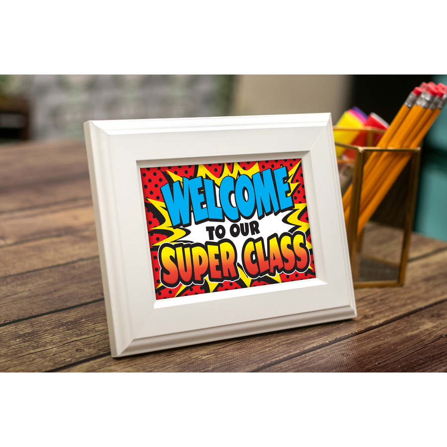 Superhero Welcome Postcards - TCR5652 | Teacher Created Resources