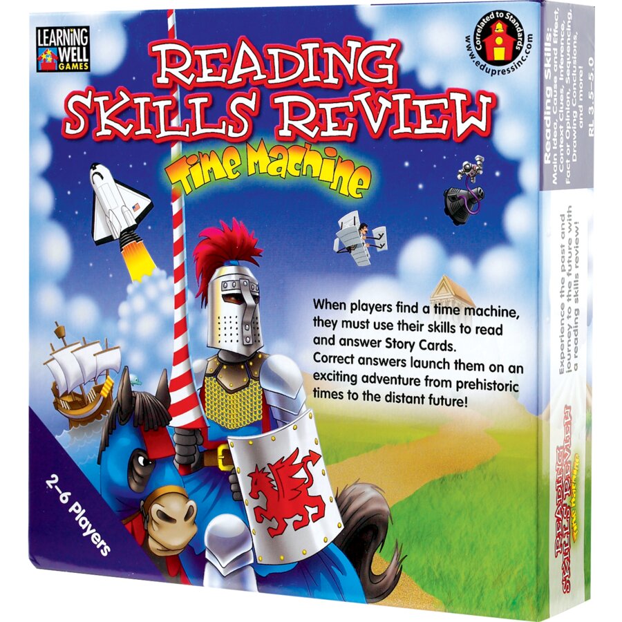 Reading Skills Review Game Blue Level - TCR61051 | Teacher Created ...