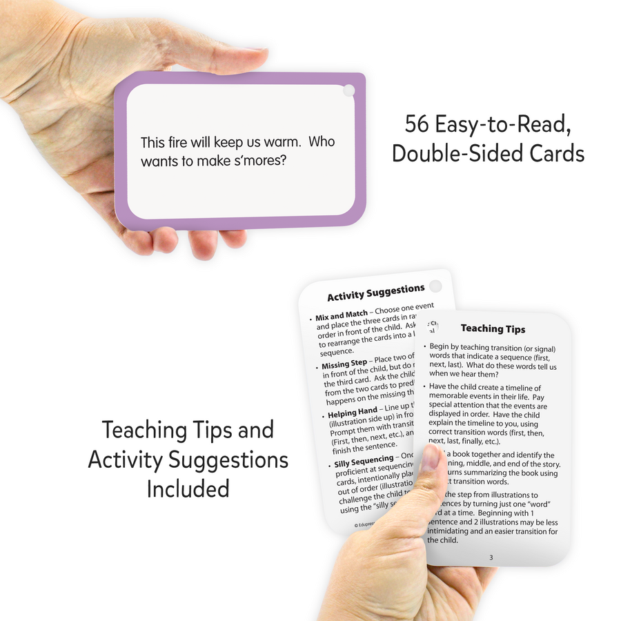 Sequencing Flash Cards - TCR62072 | Teacher Created Resources