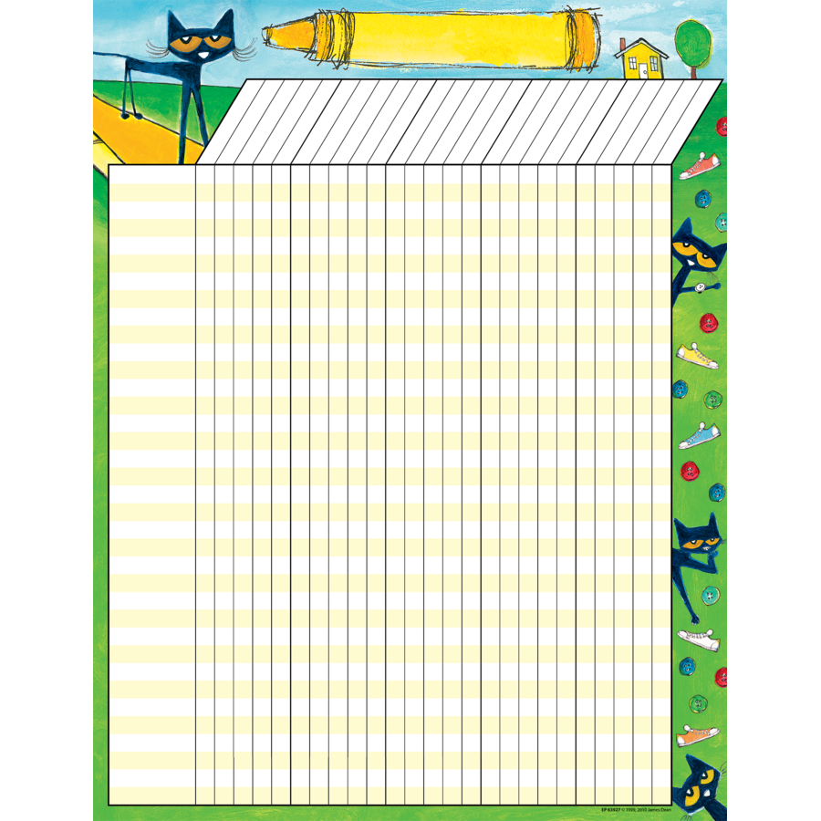 Pete the Cat Incentive Chart - TCR63927 | Teacher Created Resources