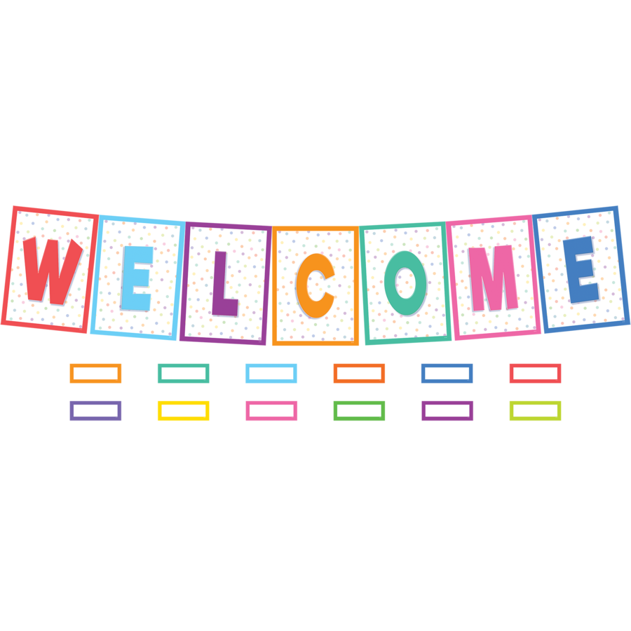 Colorful Welcome Bulletin Board - TCR6592 | Teacher Created Resources