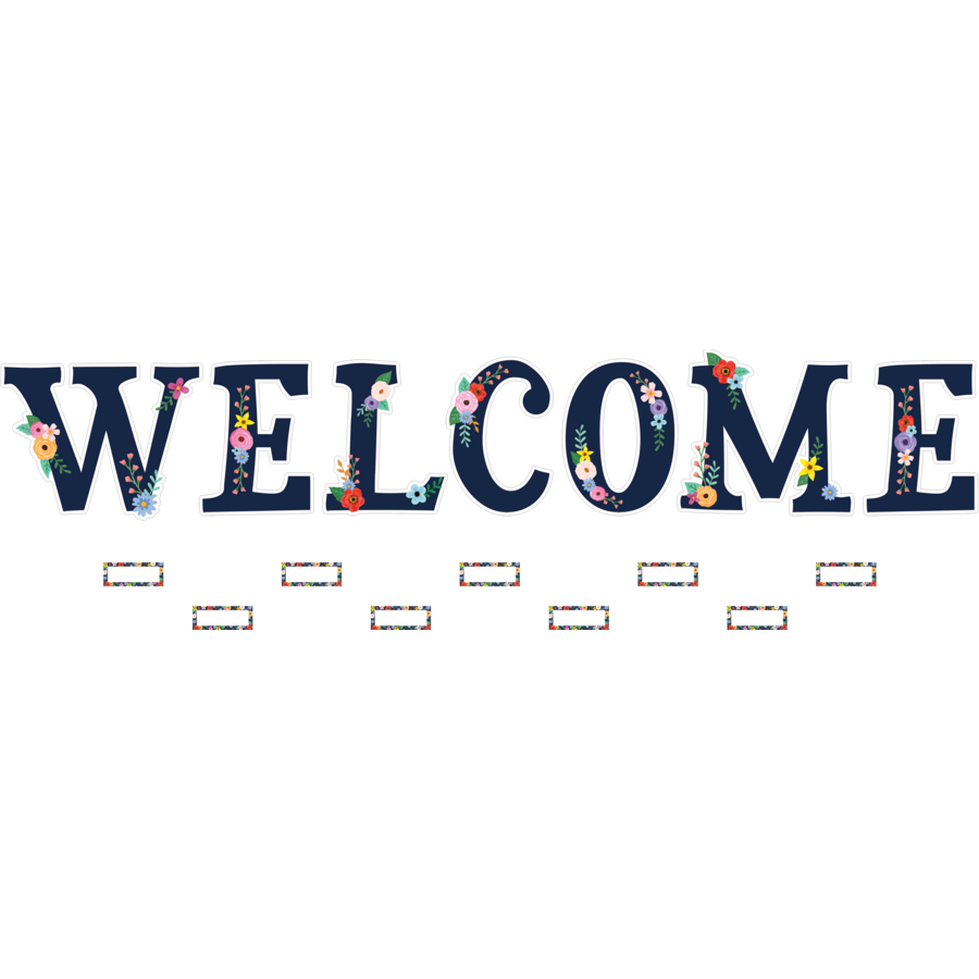 Wildflowers Welcome Bulletin Board - TCR6695 | Teacher Created Resources