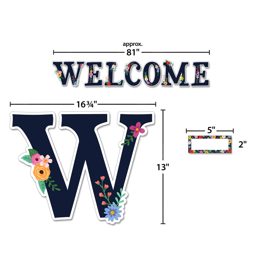 Wildflowers Welcome Bulletin Board - TCR6695 | Teacher Created Resources