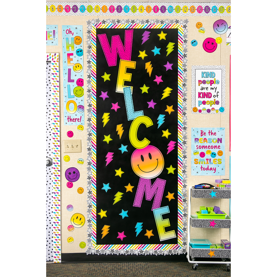 Brights 4Ever Welcome Bulletin Board - TCR6920 | Teacher Created Resources
