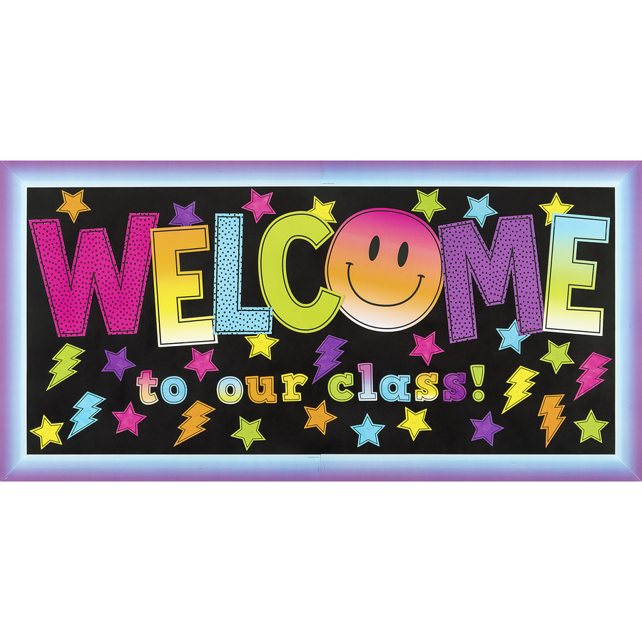 Brights 4Ever Welcome Bulletin Board - TCR6920 | Teacher Created Resources