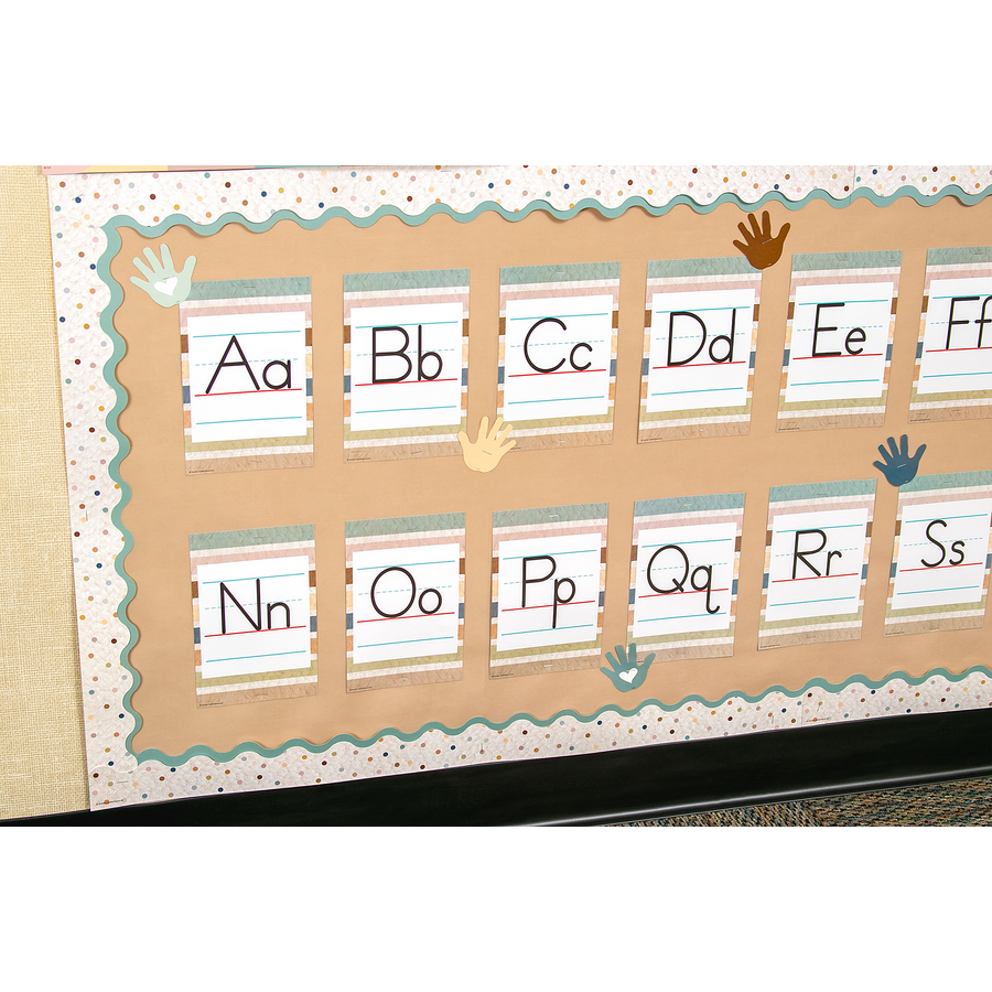 Calming Blue Scalloped Border Trim - TCR7128 | Teacher Created Resources