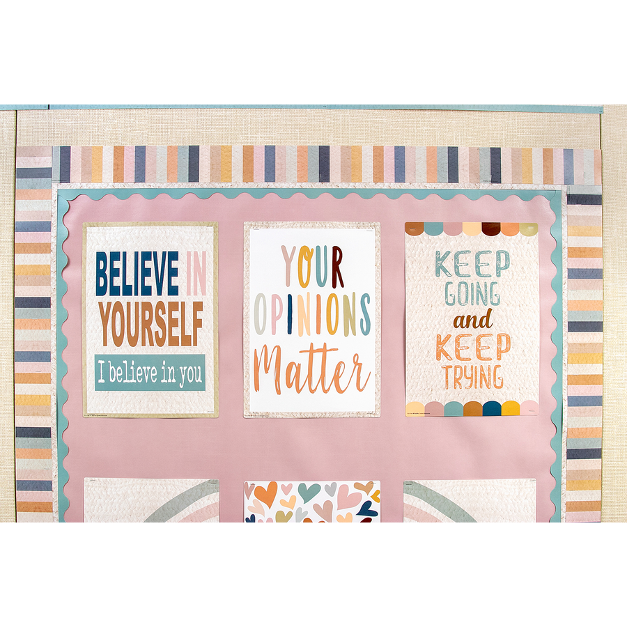 Calming Blue Scalloped Border Trim - TCR7128 | Teacher Created Resources