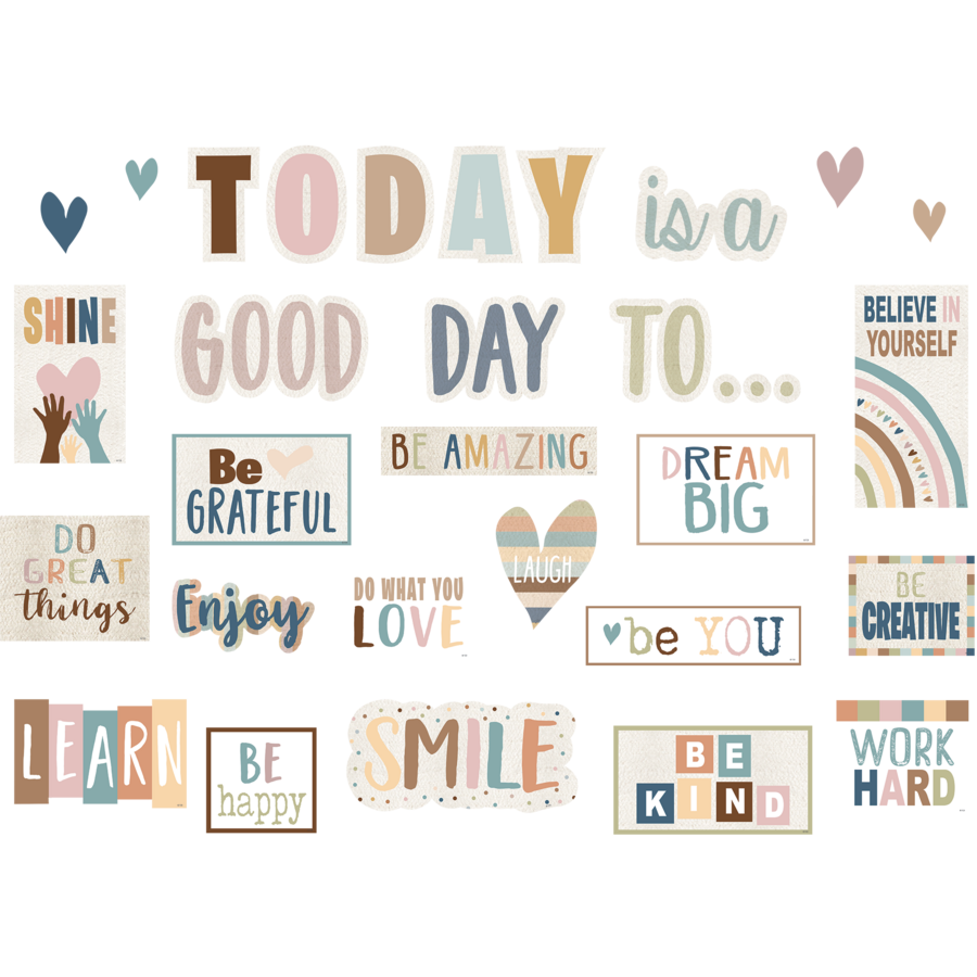 Everyone is Welcome Today is a Good Day Mini Bulletin Board - TCR7163 ...