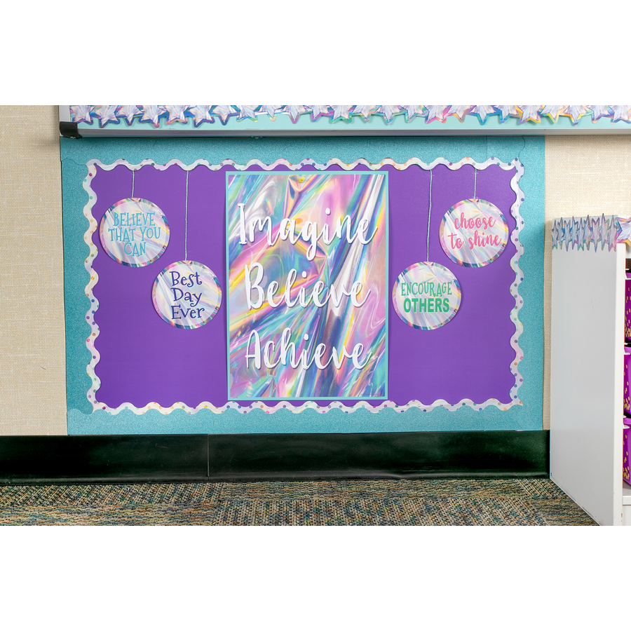 Imagine, Believe, Achieve Positive Poster - TCR7439 | Teacher Created ...