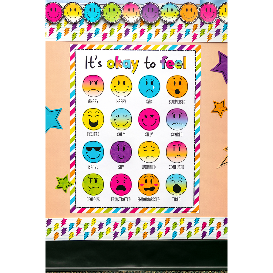 Brights 4Ever It’s Okay to Feel Chart - TCR7462 | Teacher Created Resources
