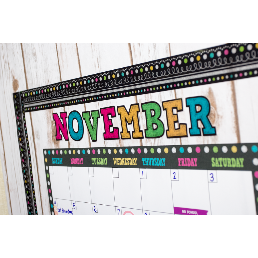 Clingy Thingies Chalkboard Brights Bold Block Letters - TCR77316 ...