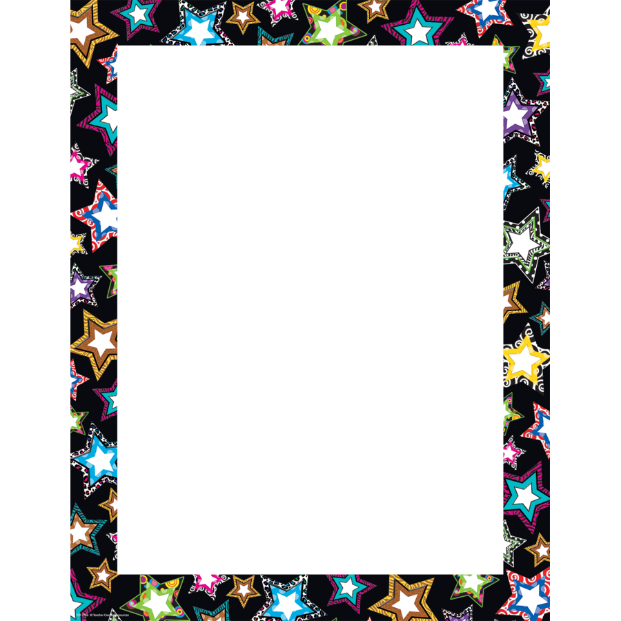 Fancy Stars Blank Chart - TCR7746 | Teacher Created Resources