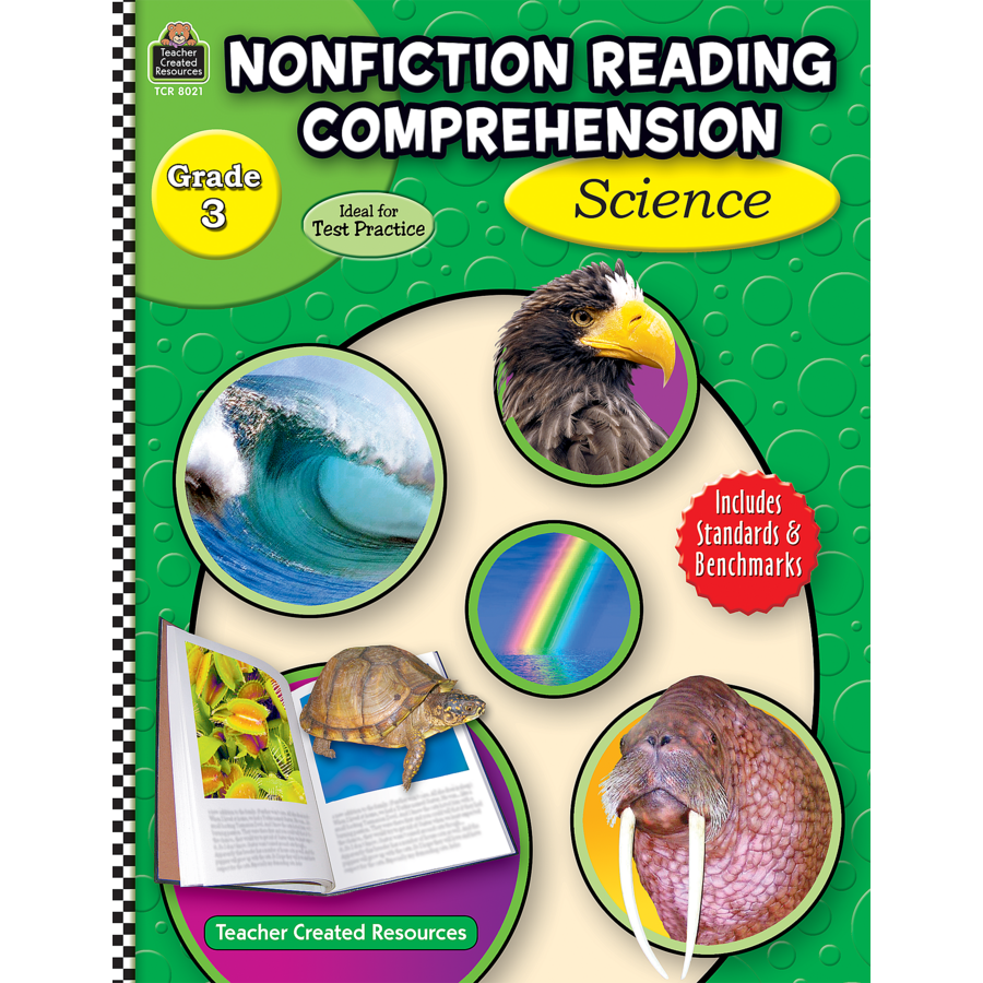Nonfiction Reading Comprehension: Science, Grade 3 - TCR8021 | Teacher ...