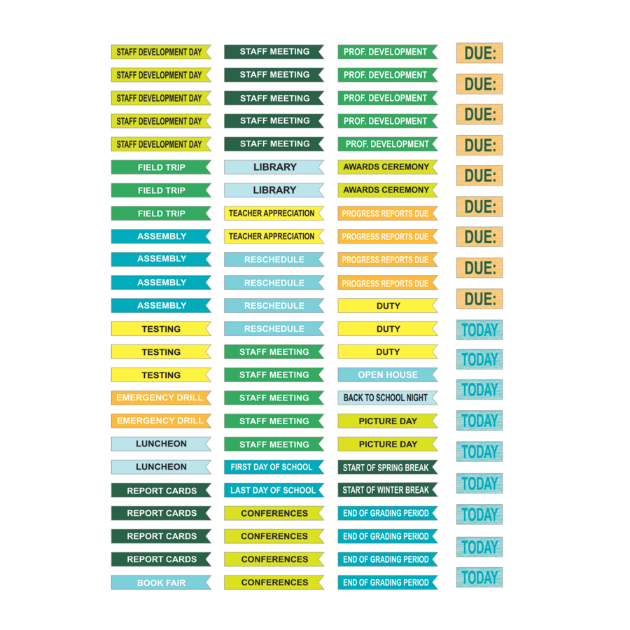 Lemon Zest Lesson Planner - TCR8271 | Teacher Created Resources