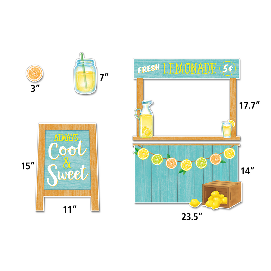 Lemon Zest Lemonade Stand Bulletin Board - TCR8491 | Teacher Created ...
