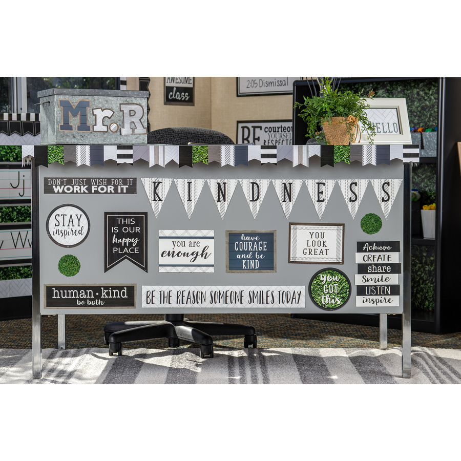 Modern Farmhouse Mini Bulletin Board - TCR8508 | Teacher Created Resources