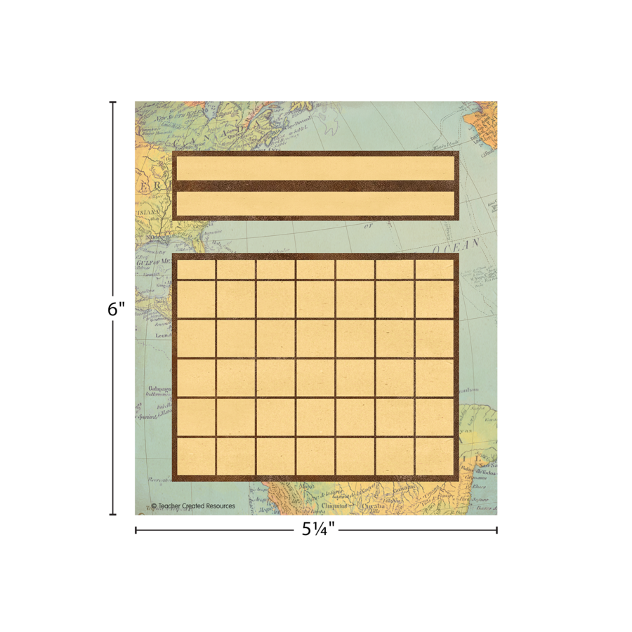 Travel the Map Incentive Charts - TCR8564 | Teacher Created Resources