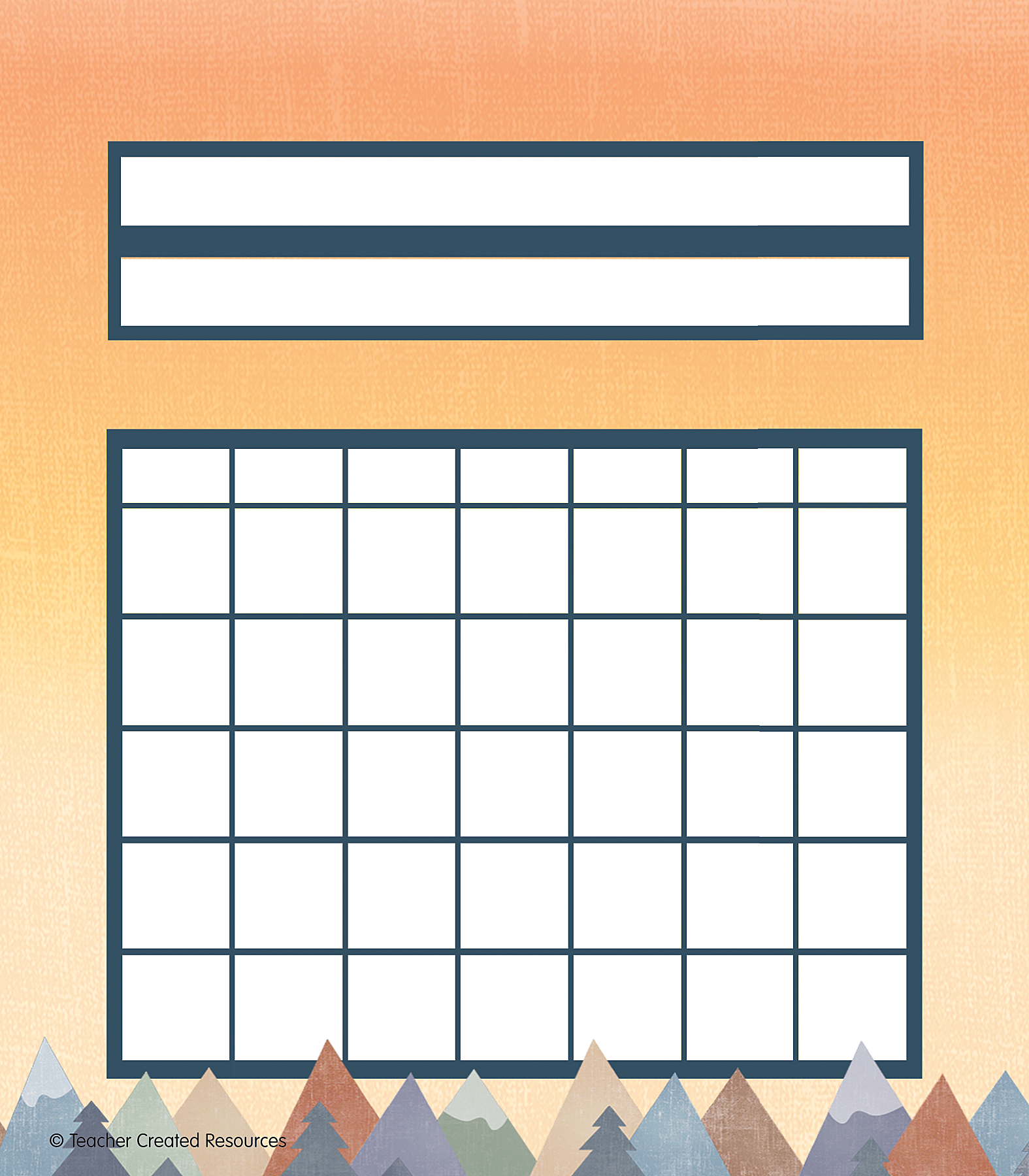 Moving Mountains Incentive Charts - TCR9175 | Teacher Created Resources
