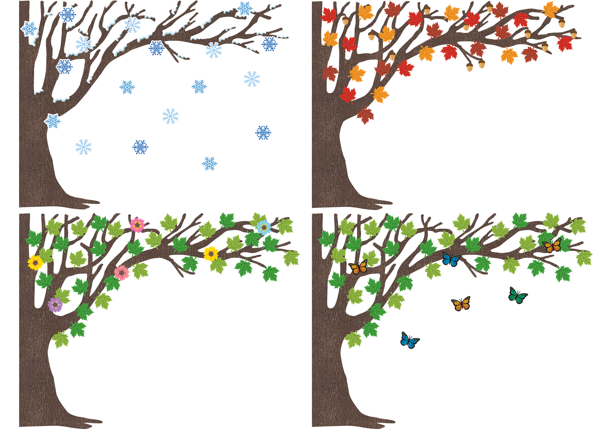 Tree for All Seasons Bulletin Board - TCR9188 | Teacher Created Resources