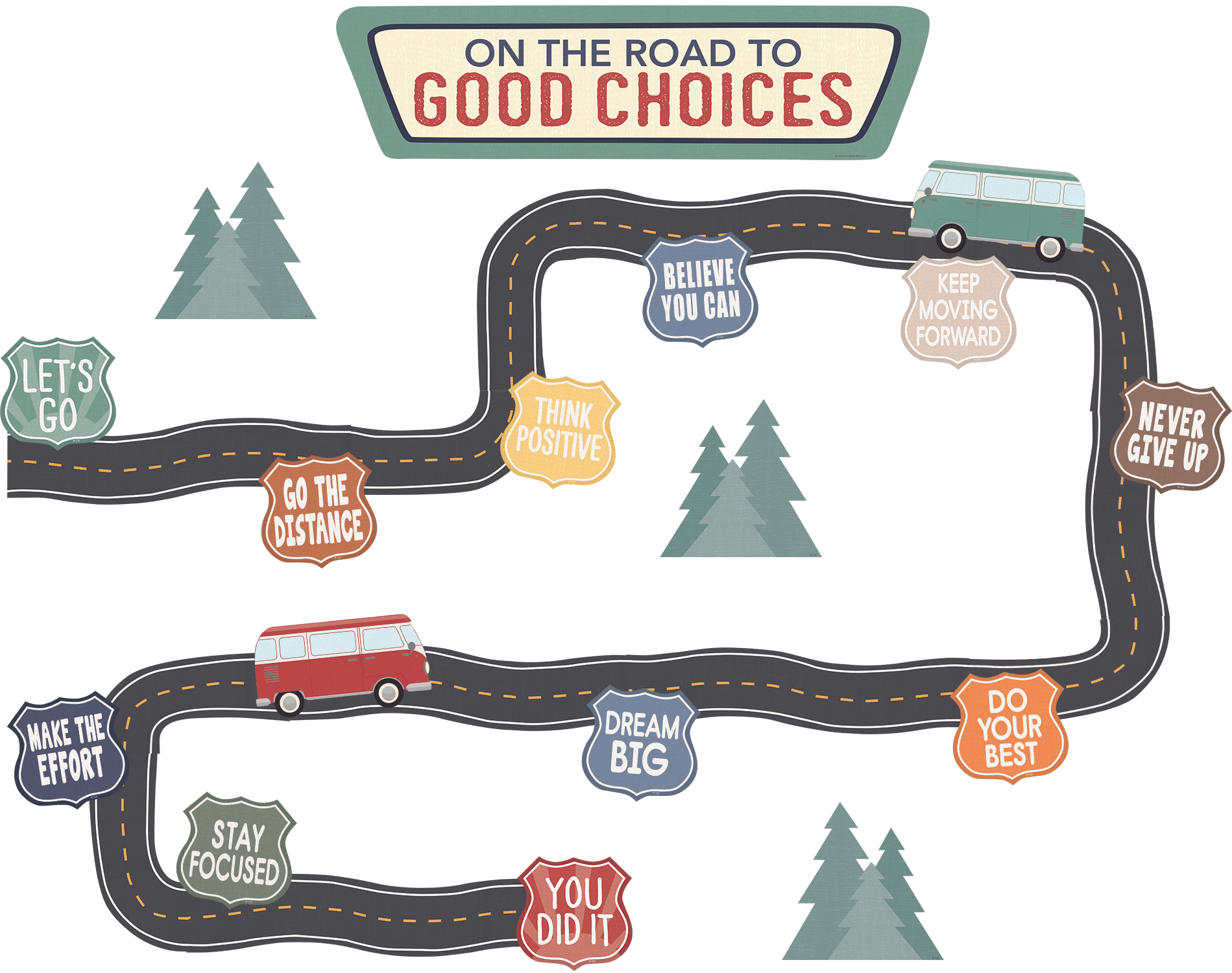 Moving Mountains Road Trip On the Road to Good Choices Mini Bulletin ...