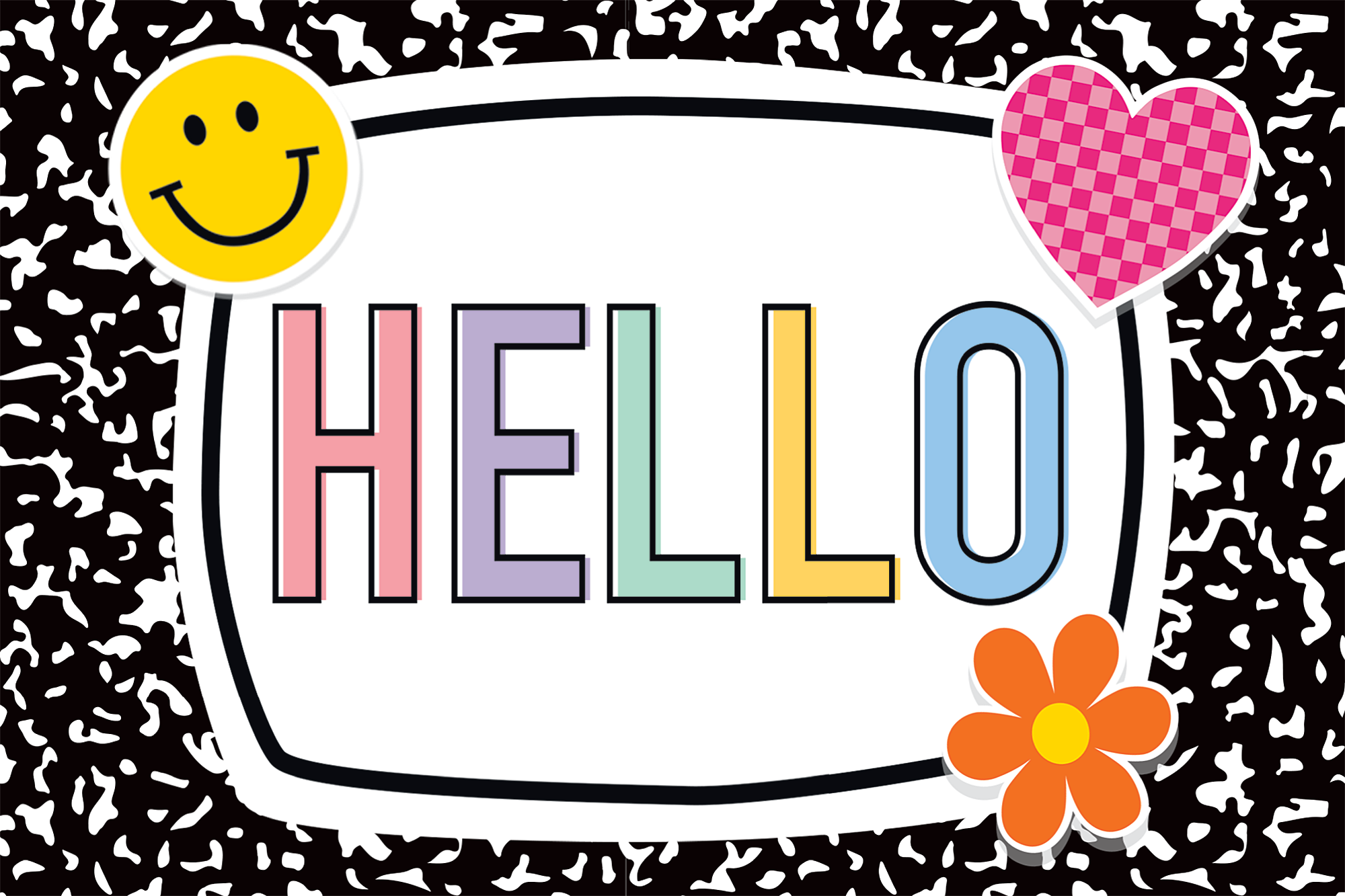 Cool for School Hello Postcards - TCR9322 | Teacher Created Resources
