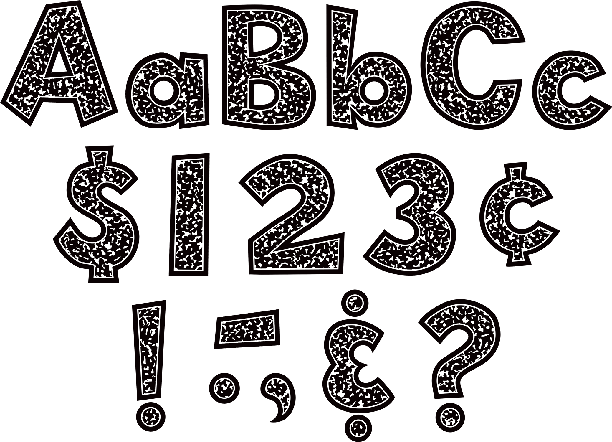 Pre-Cut Letters - The School Box Inc