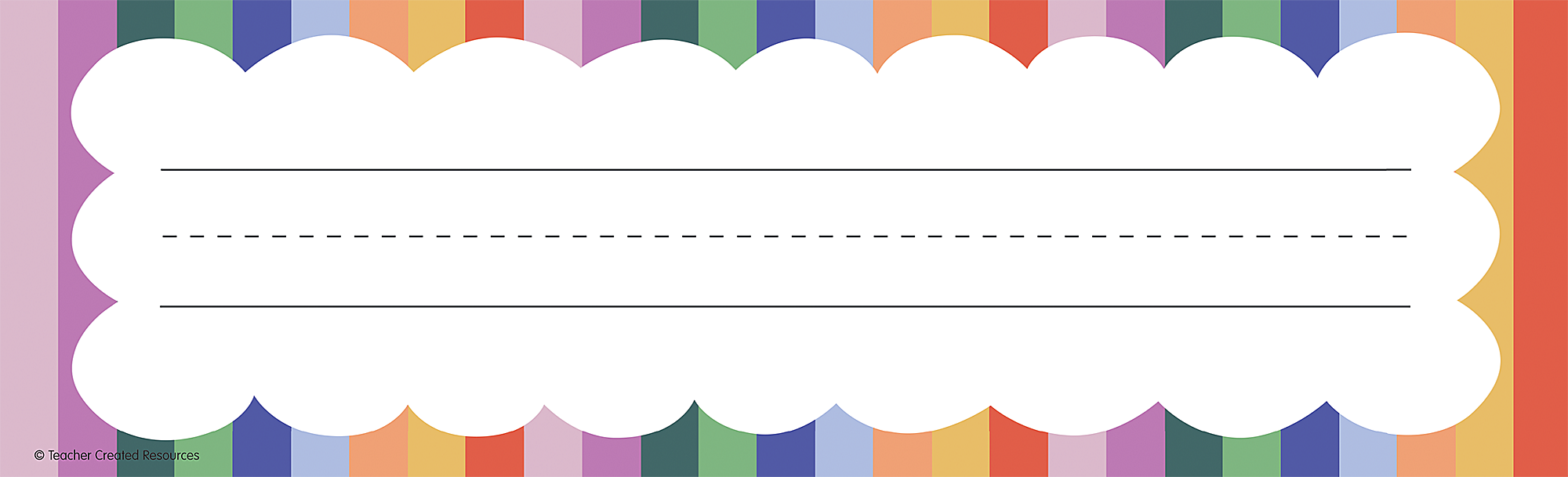 Color Crush Flat Name Plates - TCR9375 | Teacher Created Resources
