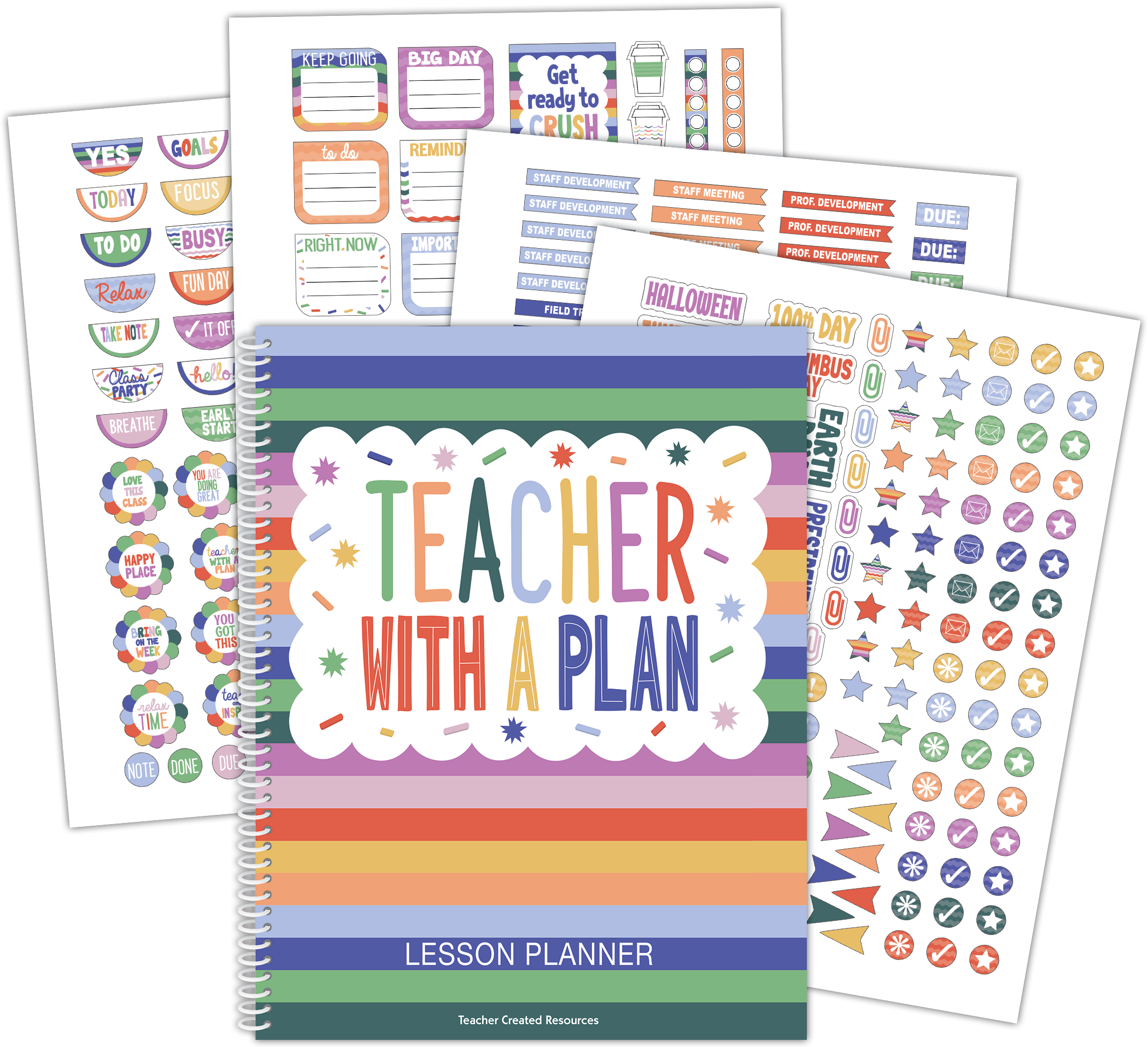 Color Crush Teacher Plan Book - TCR9389 | Teacher Created Resources