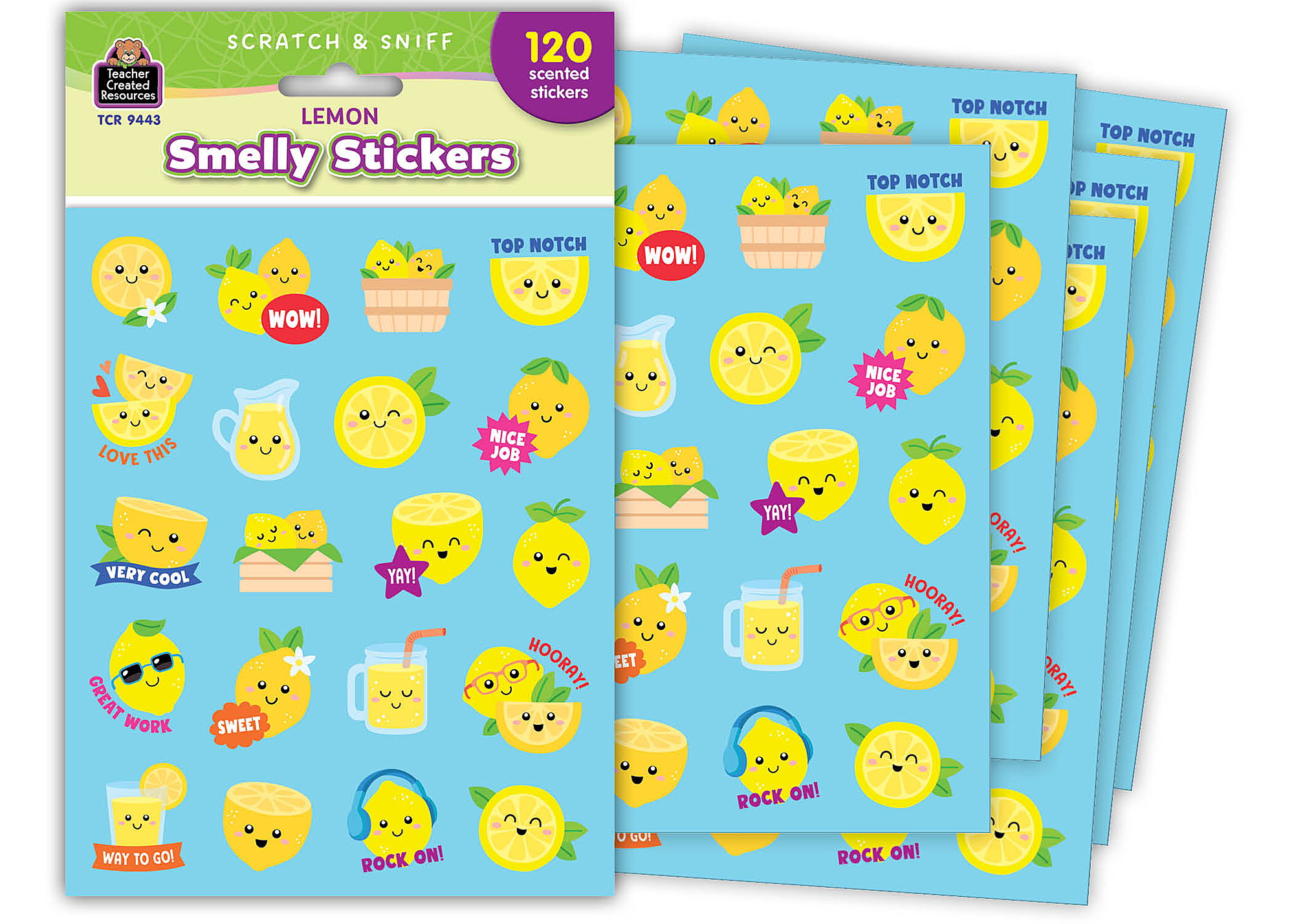 Lemon Smelly Stickers - TCR9443 | Teacher Created Resources