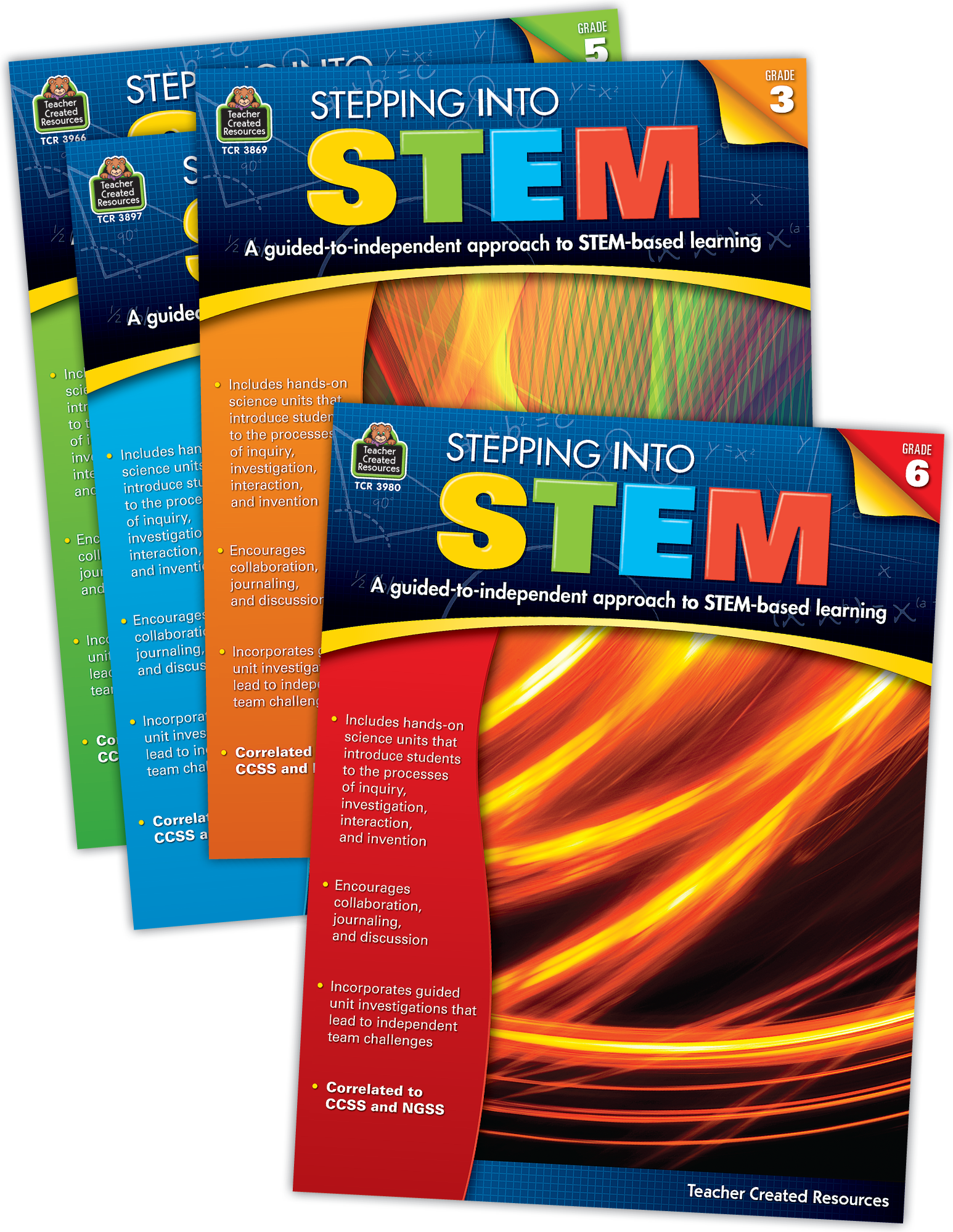 Stepping Into STEM Set (4 books) - TCR9536 | Teacher Created Resources