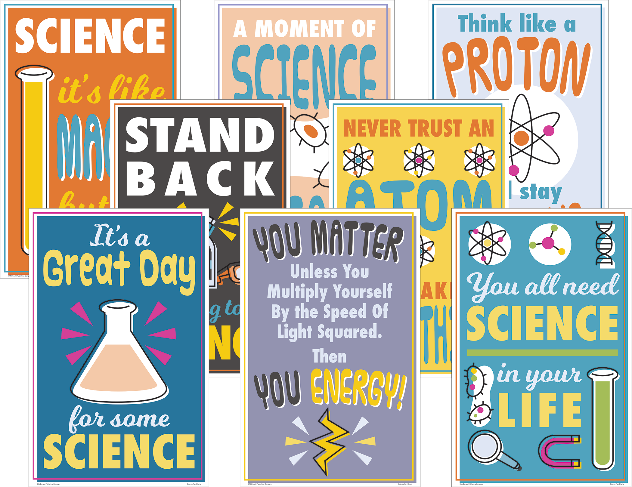Science Fun Charts - TCRP175 | Teacher Created Resources